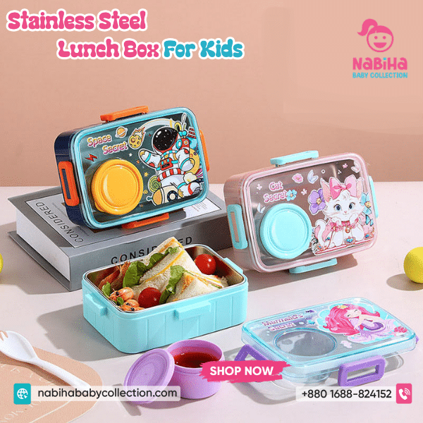 Kids School Lunch Box - Nabiha Baby Collection